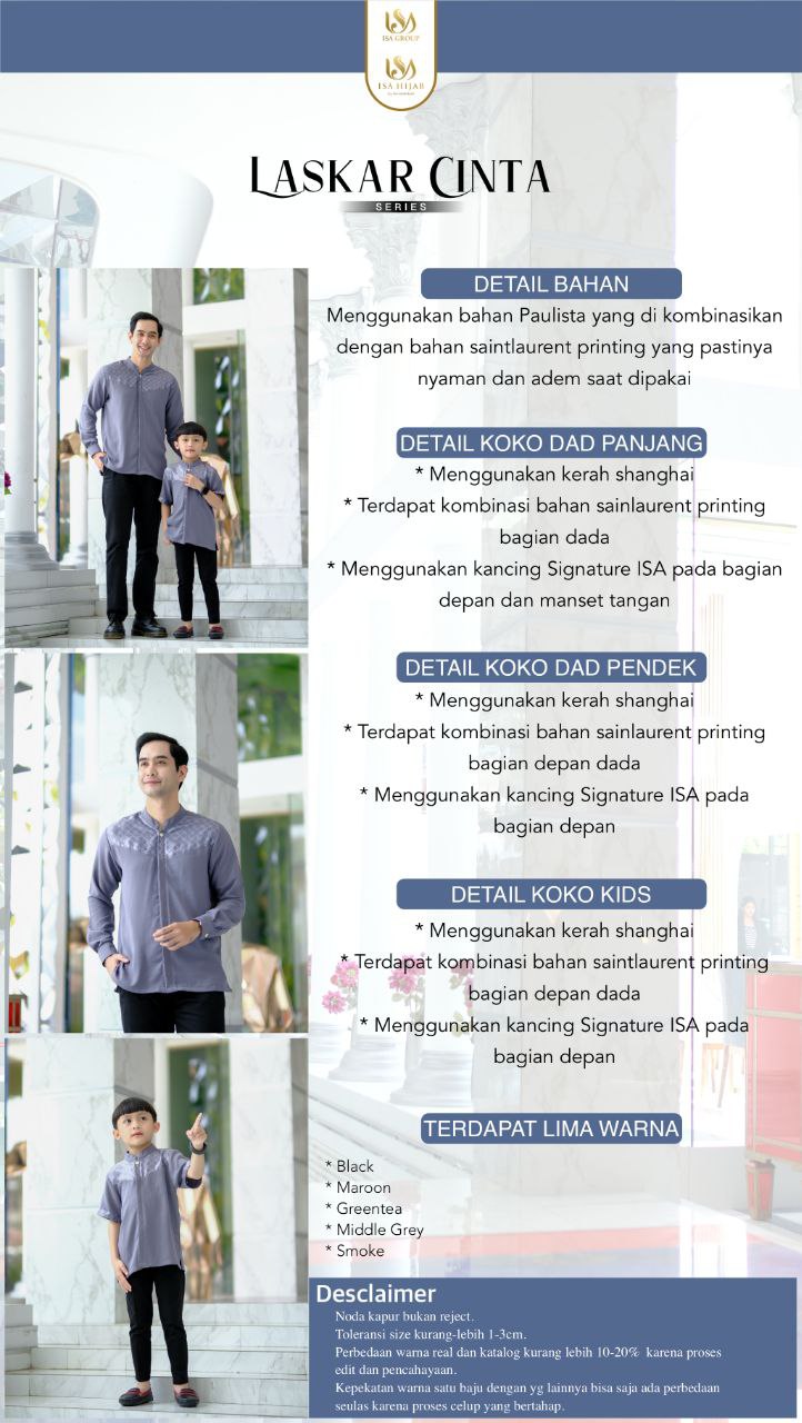 Sarimbit Laskar Cinta by Isa Hijab – Nadhira Store